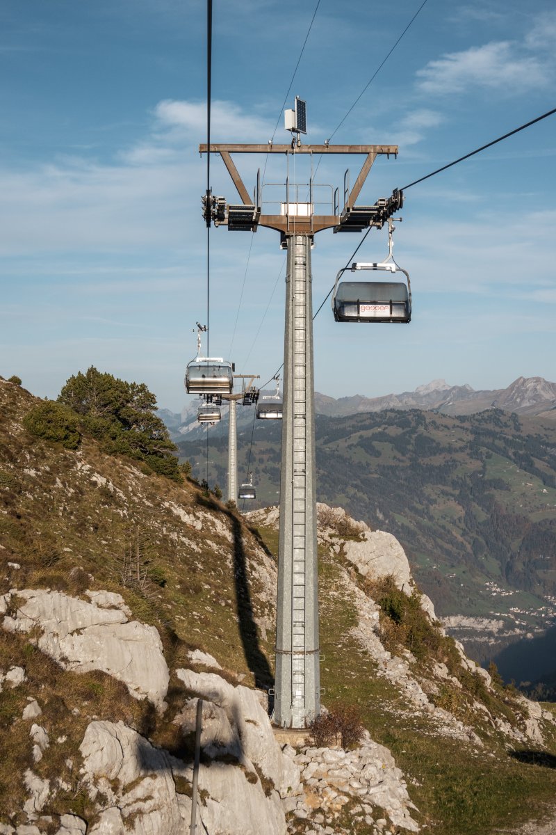 Seilbahndatenbank - 4-SBK/B Mettlen-Fronalpstock (Stoos) • Bergbahnen.org